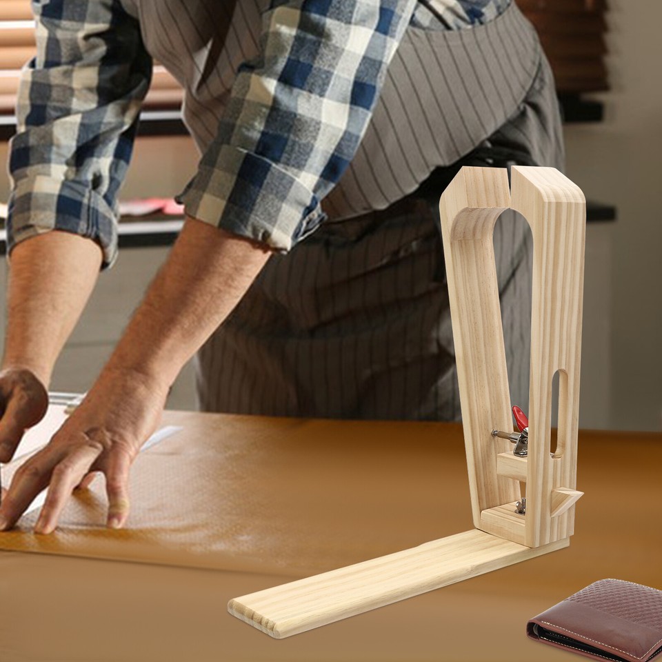 Adjustable Leather Craft Stitching Lacing Pony Horse Sewing Clamp DIY ...