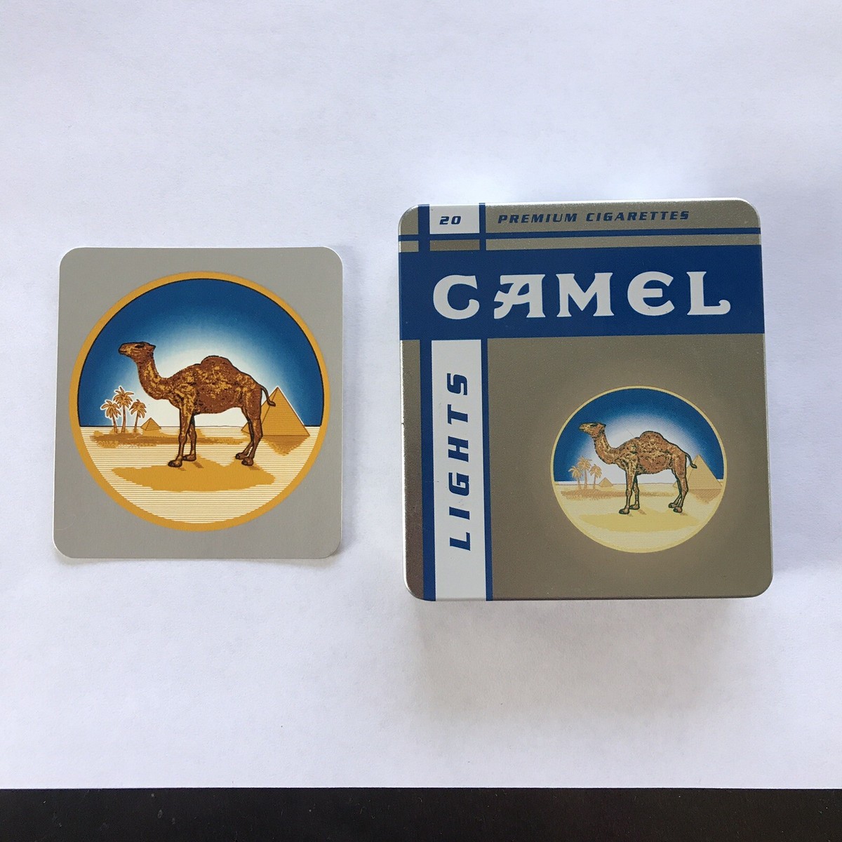 Camel Cigarette Box Template