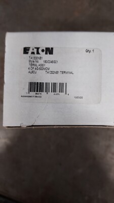 EATON TA1200NB1 TERMINAL BLOCK 180C046G01--NEW IN BOX | eBay