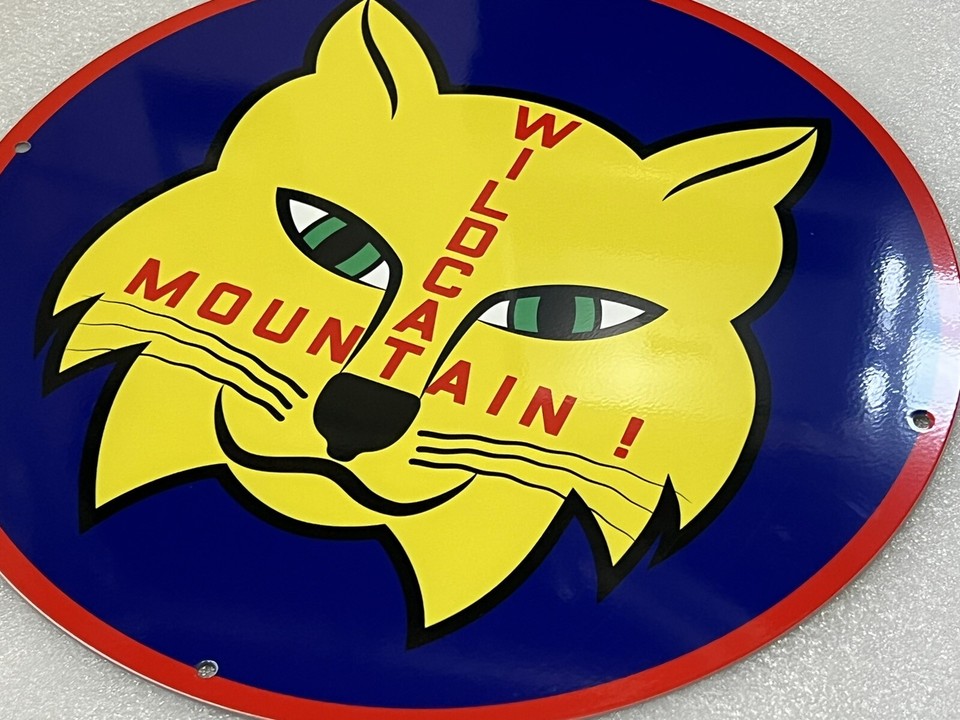 Wildcat Mountain National Park Heavy Metal Vintage Style Steel Sign | eBay