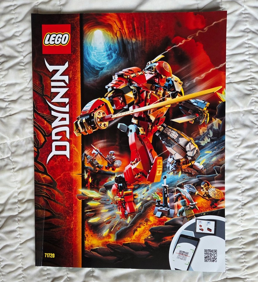 Fire Stone Mech -- Ninjago Lego Set 71720 -- Instructions / VGC / MECH ...