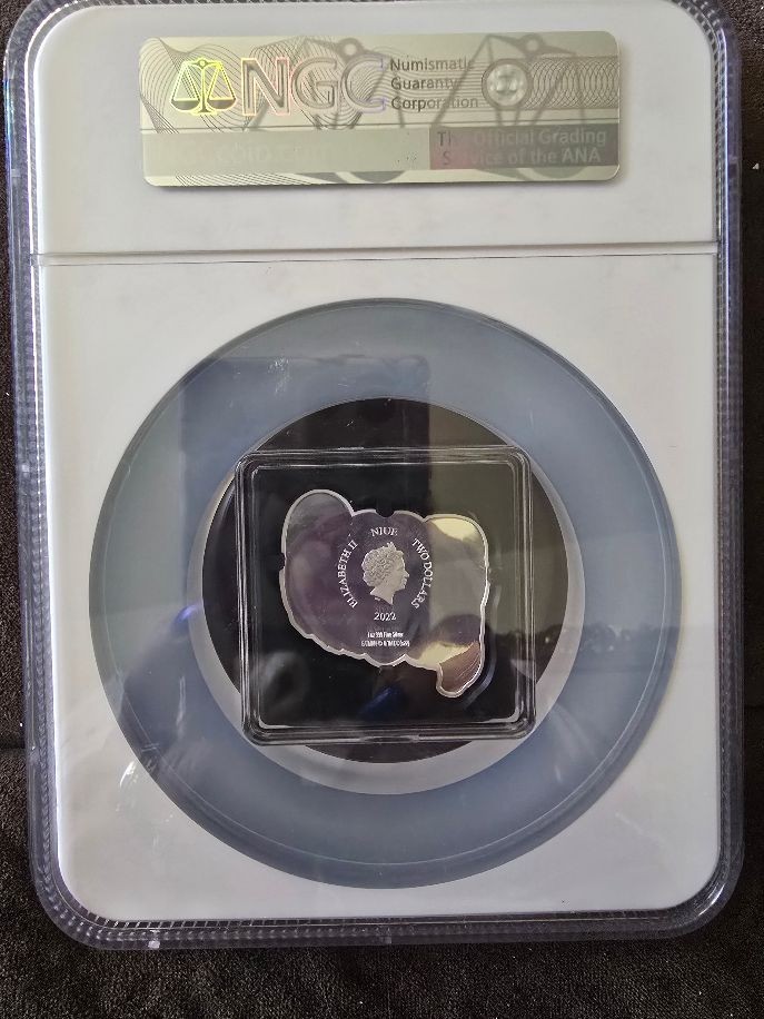 2022 FACES OF GOTHAM - HARLEY QUINN - 1 OZ SILVER COIN - NGC PF70 FIRST ...