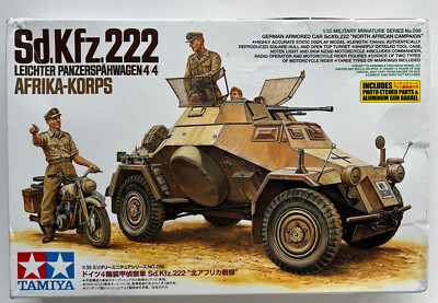 TAMIYA 35286 1:35 German Sd.Kfz.222 Armored Car 4x4 Afrika Korps Sealed ...