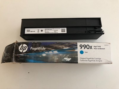 New OEM Genuine HP 990X Cyan High Yield Inkjet Cartridge Page Wide ...