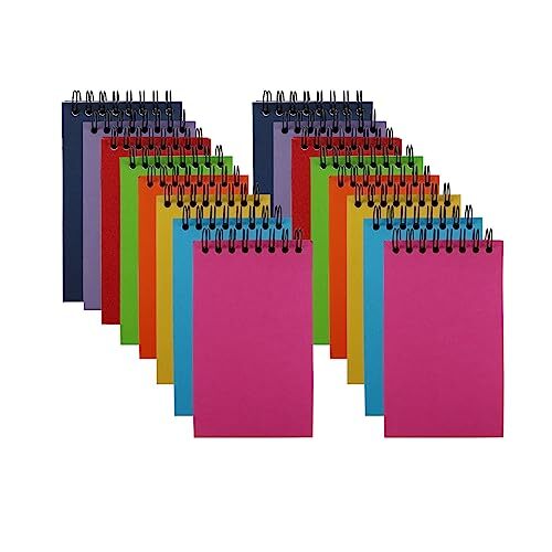 Small Spiral Notebook Set of 16Mini 3x5 Pocket Notebook With Lined ...