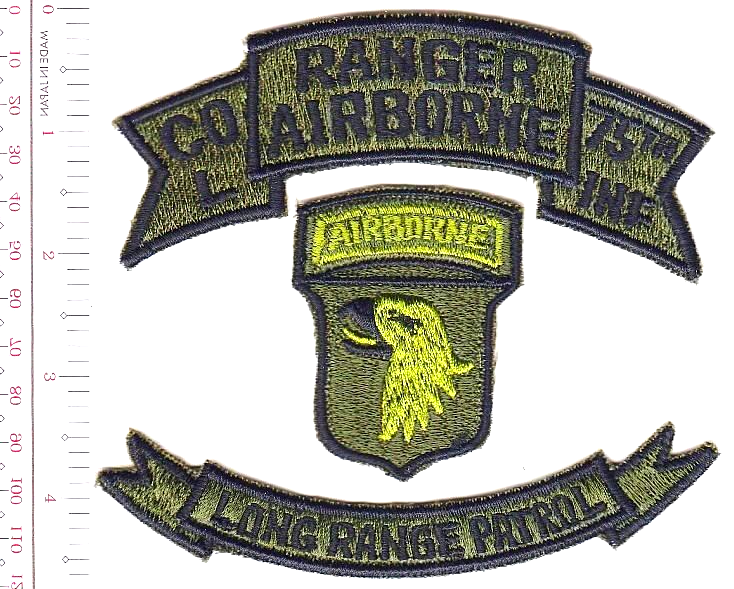 Airborne US Army Rangers Vietnam 101st Division Long Range RECON Patrol ...