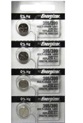 4 PCS 395 Energizer SR927W Watch battery 395/399 SR927SW 39800111050 | eBay