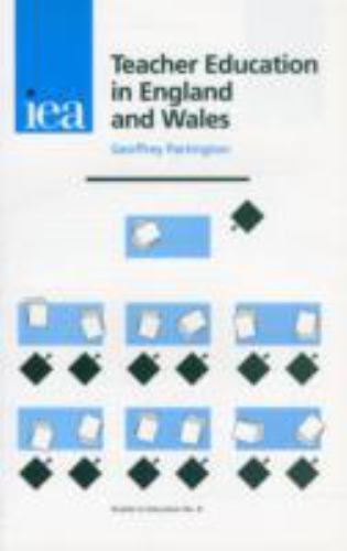 Teacher Education in England and Wales by Geoffrey Partington (1999 ...