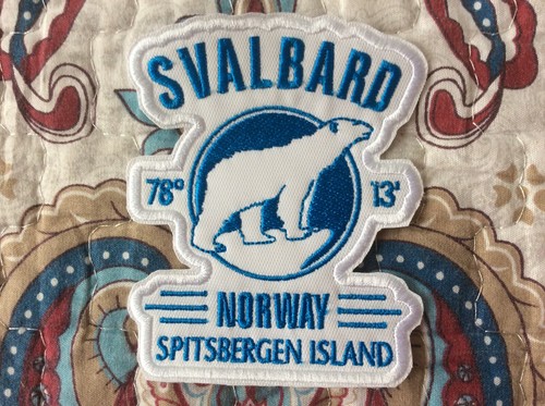 Patch Svalbard Norway Scandinavia Spitsbergen Island Norge Polar Bear | eBay