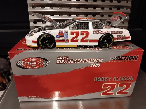 1/24 Action Bobby Allison #22 VICTORY LAP Clear Window Car 1 of 4,140 ...
