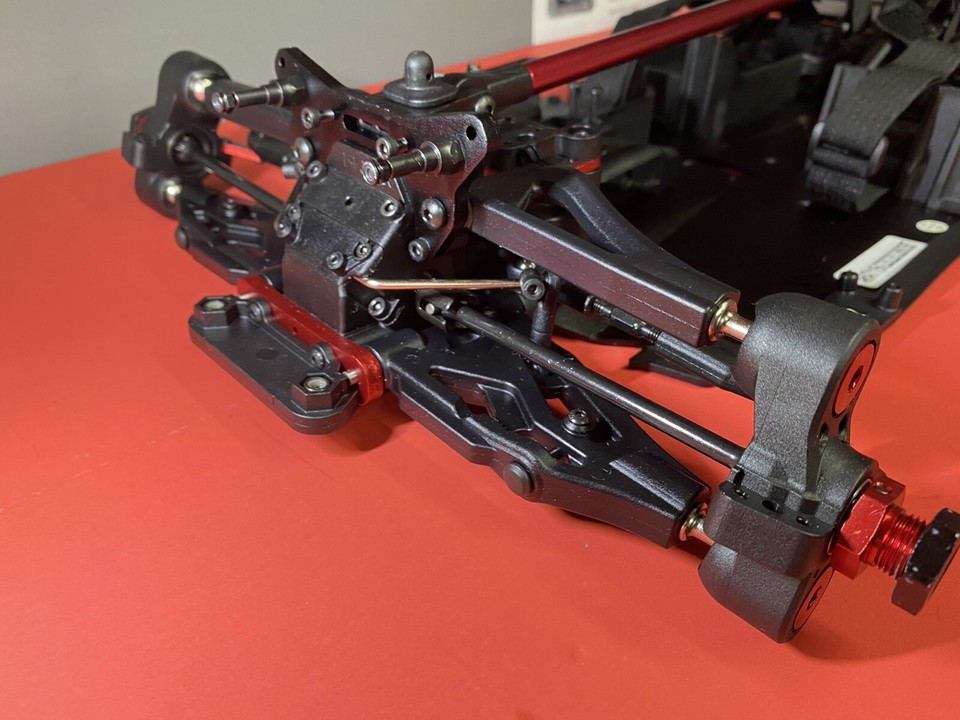 ARRMA V2 limitless roller chassis slider 6s 8s speed run w/ fr rear ...