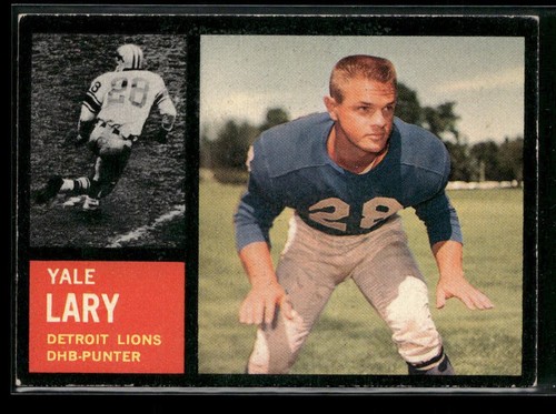 1962 Topps #56 Yale Lary | eBay