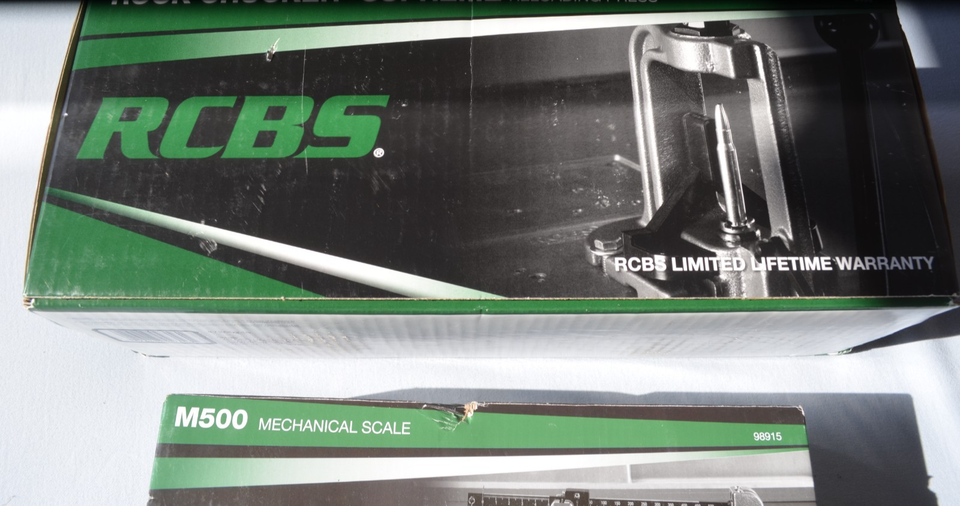 RCBS 9356 Rock Chucker Supreme Reloading Press New In box | eBay