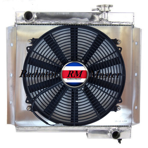 Aluminum Radiator Fit FOR 1970-1980 Toyota Land Cruiser FJ40 / FJ45 ...