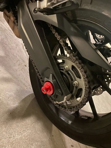 Wheel Axle Fork Crash Slider Swingarm Spools For YAMAHA MT07 FZ07 XSR ...