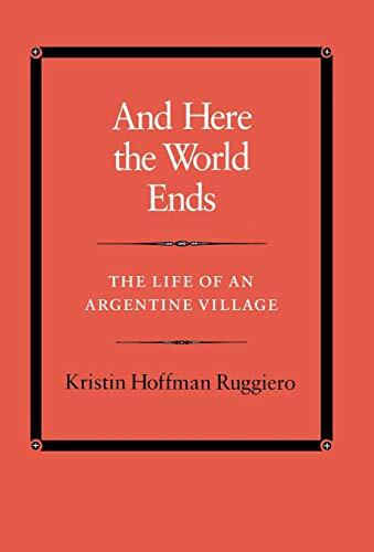 Kristin Hoffman Ruggiero And Here the World Ends (Hardback) | eBay