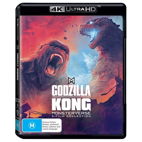 MonsterVerse 5-Film Collection Godzilla Kong (4K UHD Blu-Ray) NEW | eBay.de