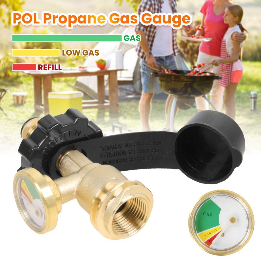 Level Indicator Propane Tank Bottle Cylinder High Low Gas Pressure ...