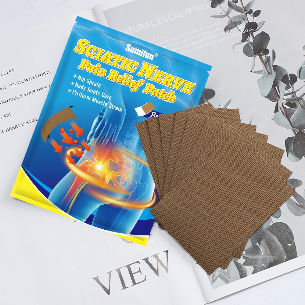 Sciatica Pain Relief Patches Hip Bone Nerve Ache Sticker Muscle Joint ...