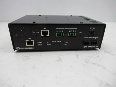 Crestron QM-RMCRX-BA Room Media Controller QuickMedia Receiver Home ...