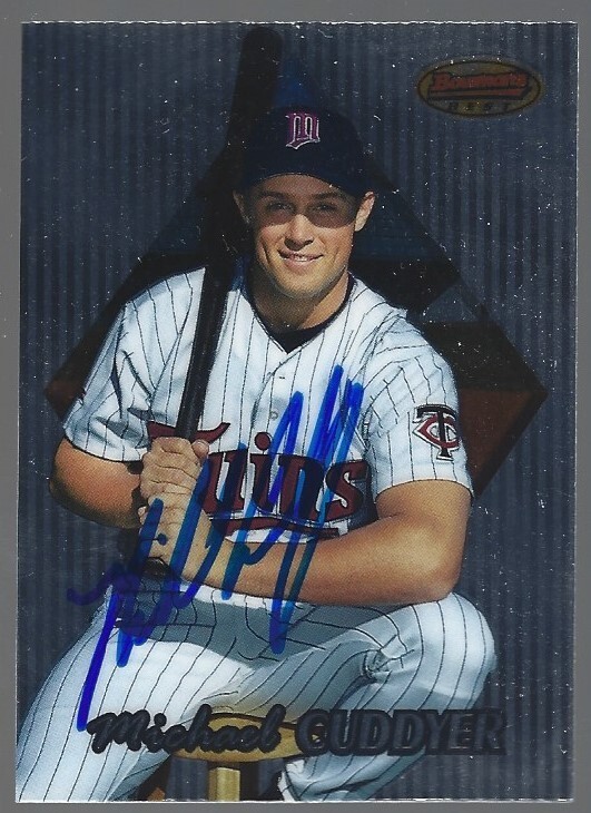 1999 Bowman's Best Baseball Michael Cuddyer #128 IP autograph signed ...