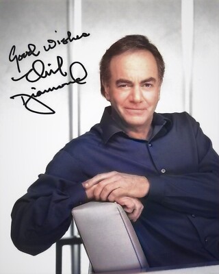 RARE COLOR STILL SIGNED NEIL DIAMOND | eBay