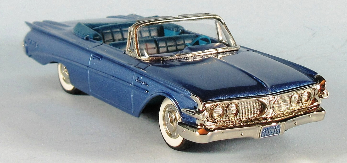 BROOKLIN 1960 Edsel Convertible (Blue Met.) 1/43 Scale Diecast Model ...