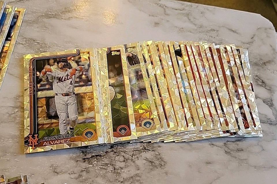 2025 Topps Series 1 Diamante Foil #1-350 RC & VETS YOU PICK YOUR CARD ...