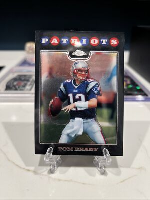 2008 Topps Chrome #TC3 Tom Brady MVP INVEST GOAT HOF MVP TB12 PATRIOTS ...