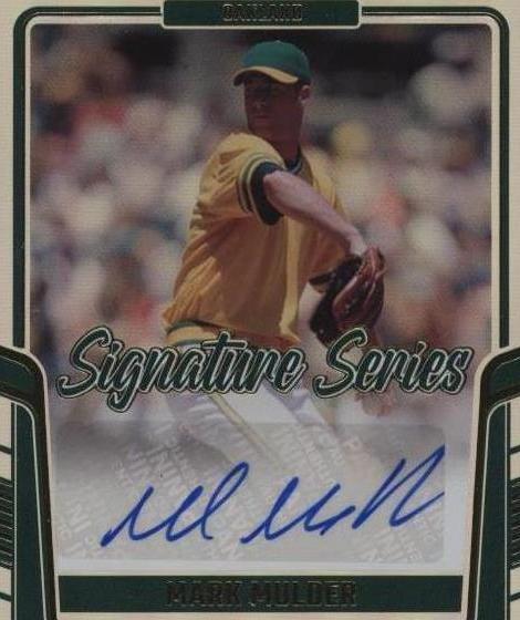 2024 Panini Donruss - Signature Series Mark Mulder #SS-MM (AU) for sale ...