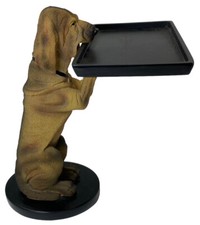 Bombay Company Sir Hawthorne Hound Dog Butler Table With Tray 1998 ...