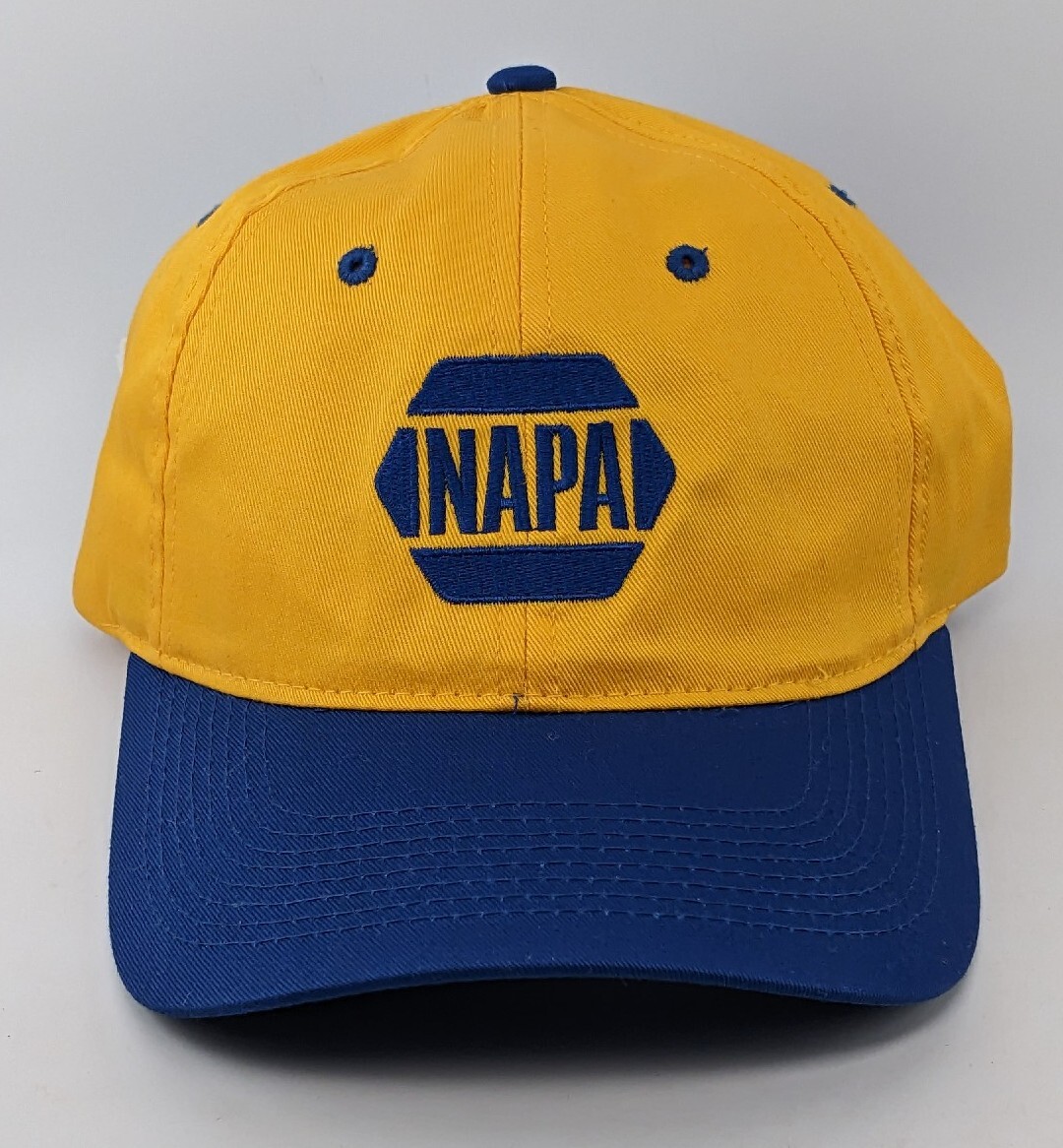 NEW Napa Auto Parts Hat Cap 1925-2000 75th Anniversary Yellow Blue ...