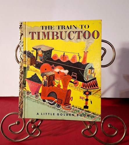 LITTLE GOLDEN BOOK TRAIN TO TIMBUCTOO 1ST "A" EDITION | eBay
