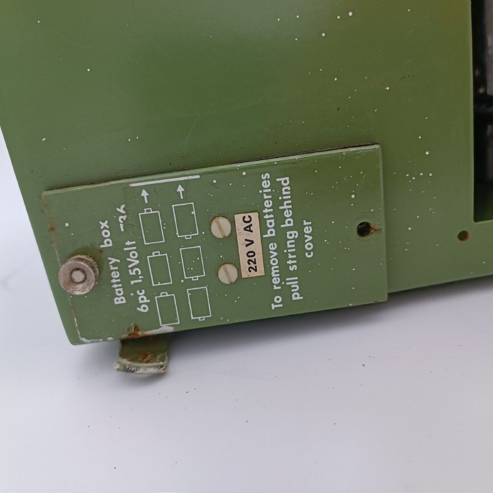 SAILOR TYPE R109 Commercial Receiver AM UHF RADIO Vintage Marine Navy ...