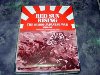 SPI - Simulations Publications - RED SUN RISING : Russo-Japanese War ...