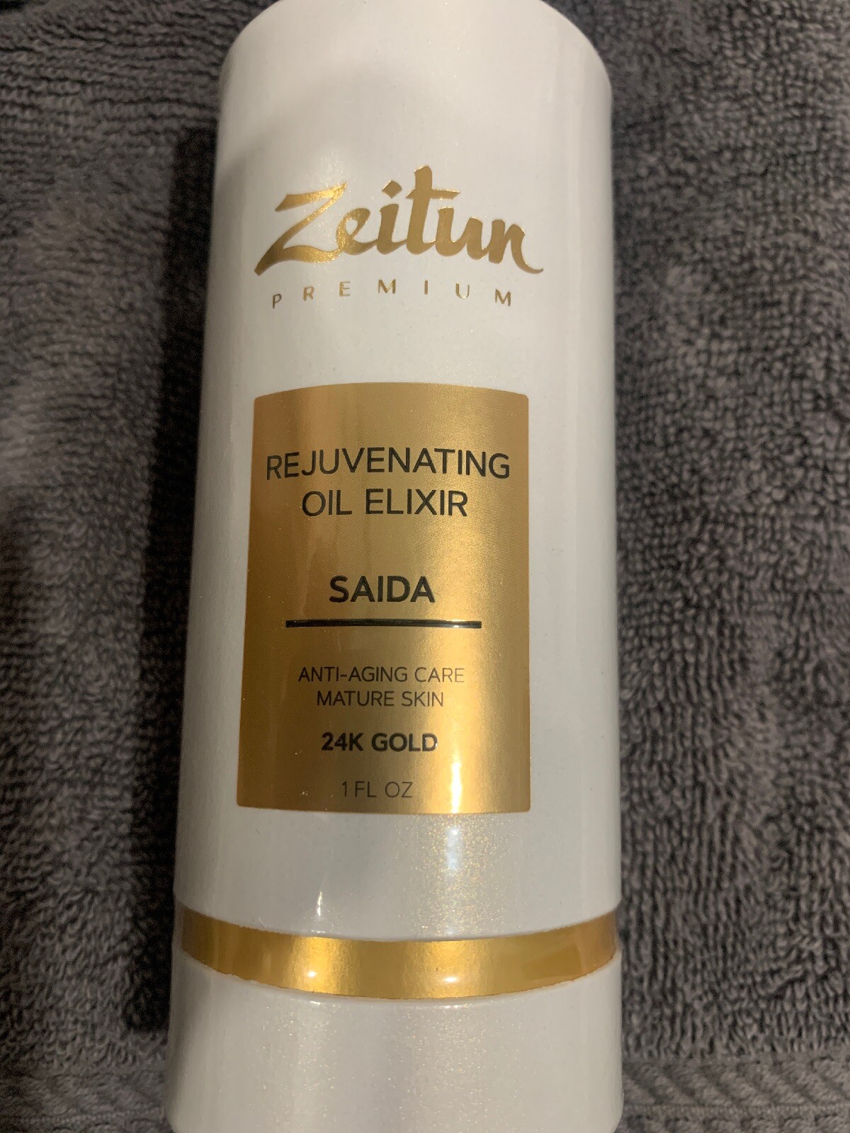 Zeitun Rejuvenating Oil Elixir Saida Anti Aging Care With 24K Gold 1 oz ...