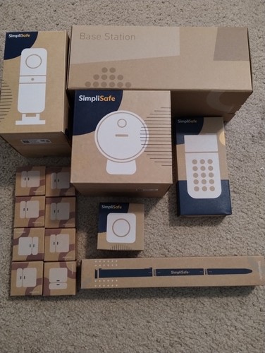 Brand New (Unopened) - SimpliSafe Home Security Kit w/Outdoor Camera ...