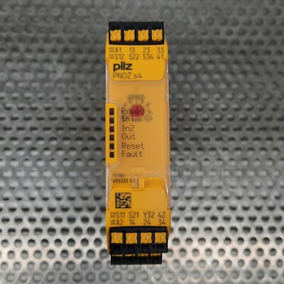 PILZ 751104 PNOZ s4 C 24VDC Safety Relay | eBay