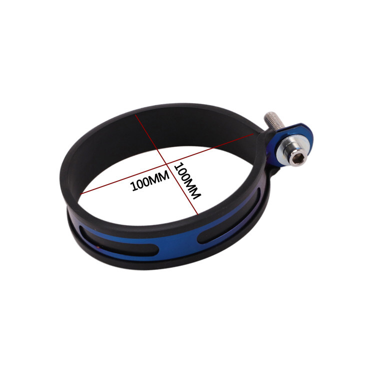 Motorcycle Exhaust Clamp Strap Mount Bracket Muffler Silencer Can ...