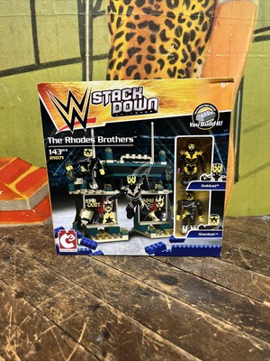 2015 WWE STACK DOWN UNIVERSE THE RHODES BROTHERS LEGO SET WWF WCW AEW ...