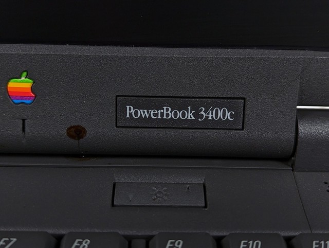 RARE Vintage Apple Macintosh PowerBook 3400c 3400 Series M3553 Laptop ...