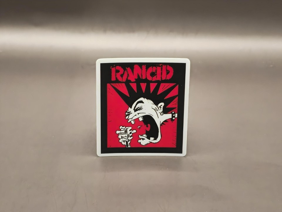 Rancid Stickers Punk Rock Ska Music Band Logo Decals Skull Car Laptop ...