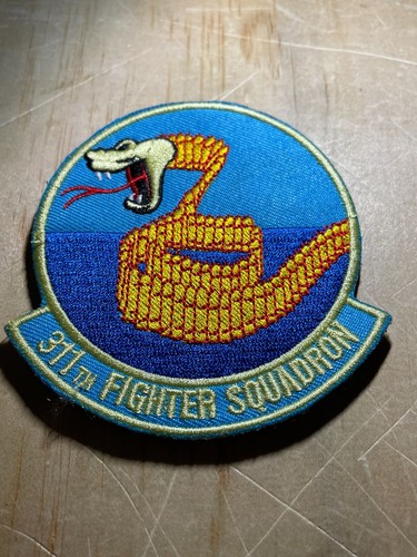 1970s/1980s? US AIR FORCE PATCH-911th FIGHTER SQUADRON-ORIGINAL USAF ...
