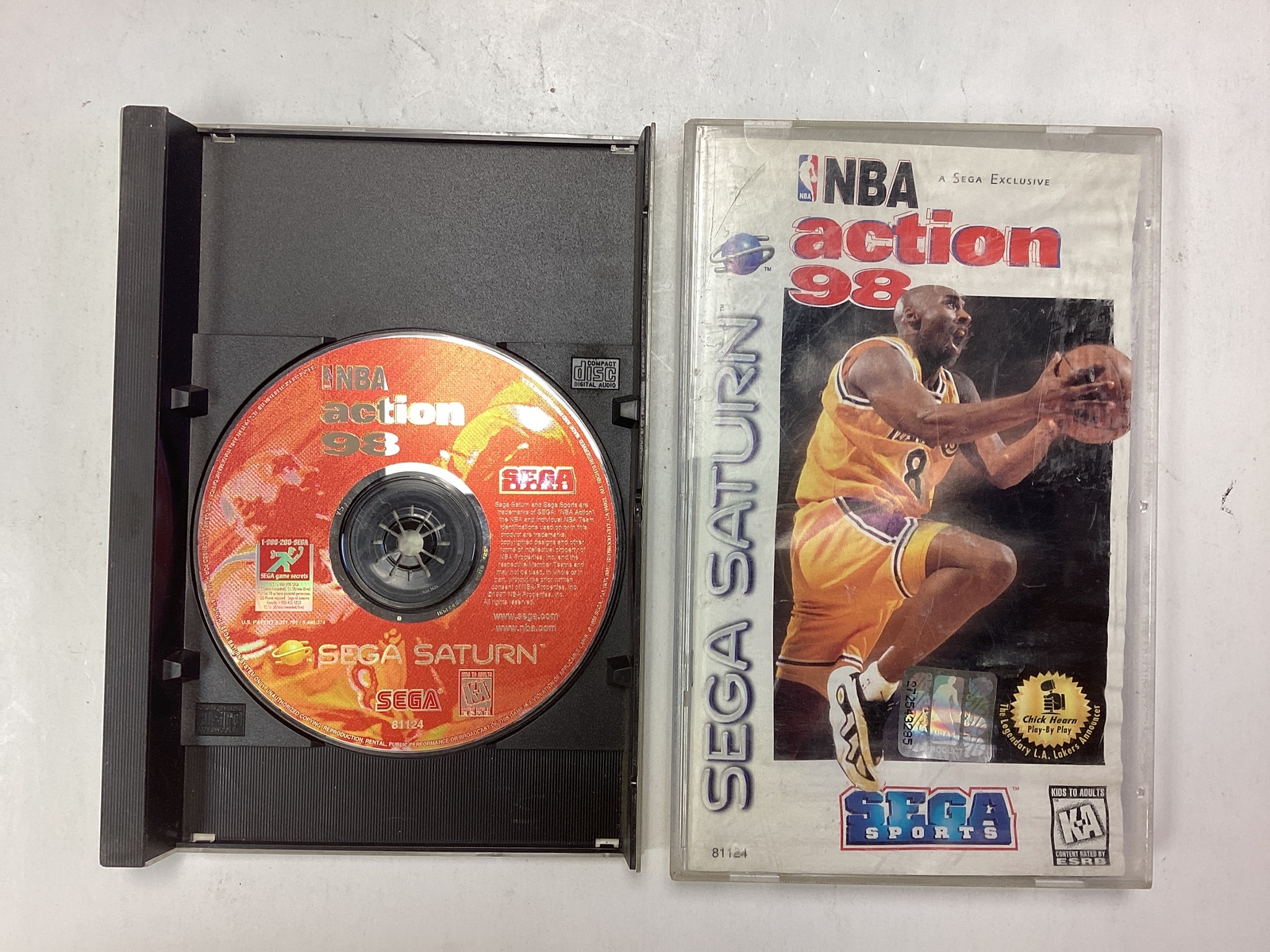 NBA Action 98- Sega Saturn Long Box Complete TESTED CIB 10086811247| eBay