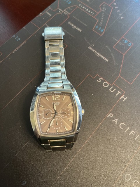 Casio Edifice Ef-306 Wristwatch Very Well Maintained for sale online | eBay