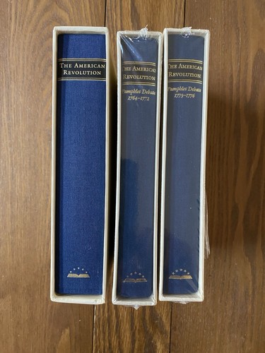 The American Revolution 3 Volumes Library of America Hardcover Slipcase ...