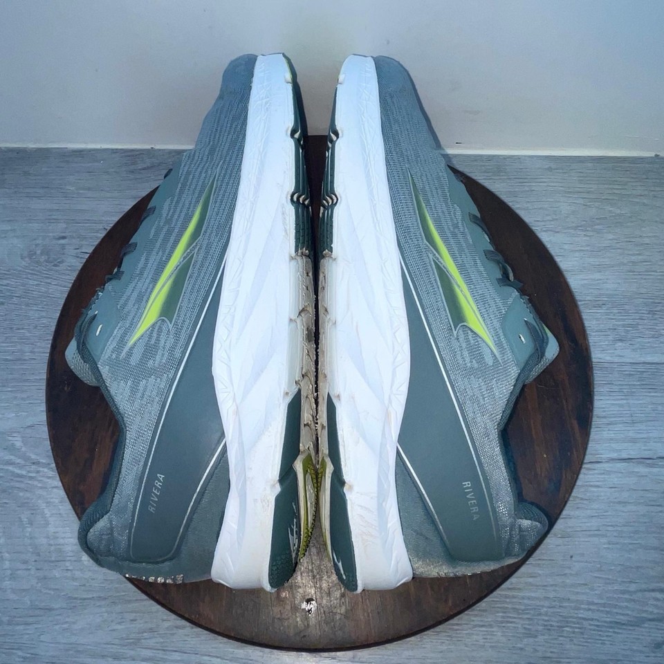 Altra Rivera Running Sneakers Men Size 13 Green Lace Up Low Top Comfort ...