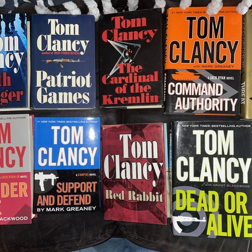 Tom Clancy Collection HARDCOVER $3each PLEASE READ DESCRIPTION | eBay