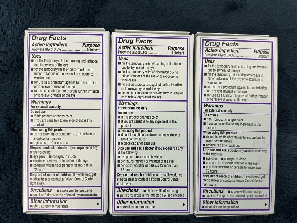 3x.systane complete optimal dry eye relief Nano Droplet 10ml.Exp 2026 ...