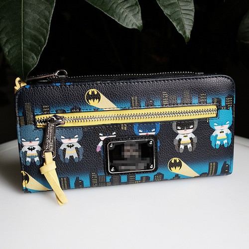 DC Comic Batman 80th Anniversary Wallet Long Bifold Handbag Wallets ...